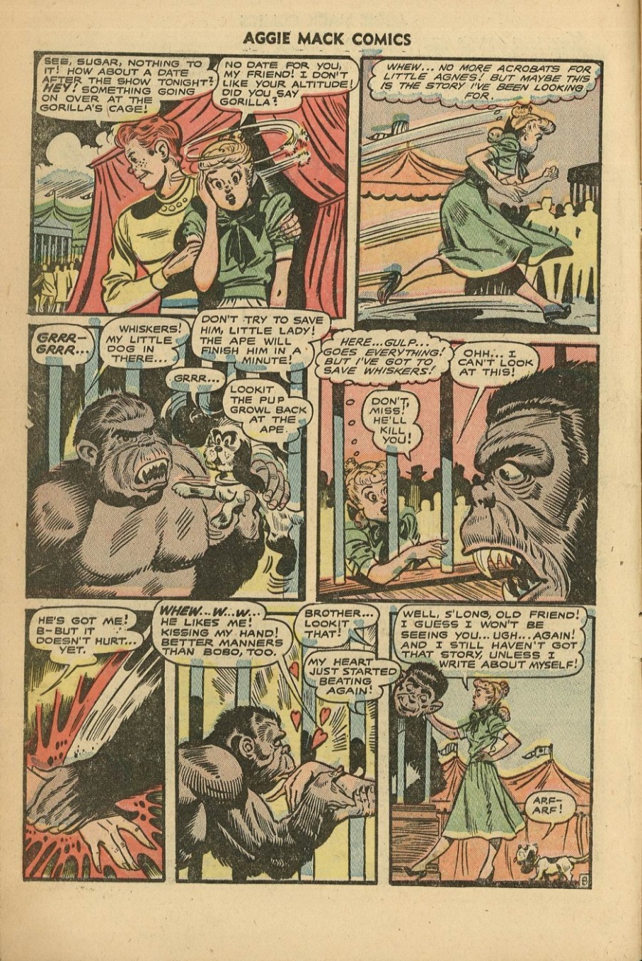 Funny Comic Strips: 'Aggie Mack' | Humoropedia