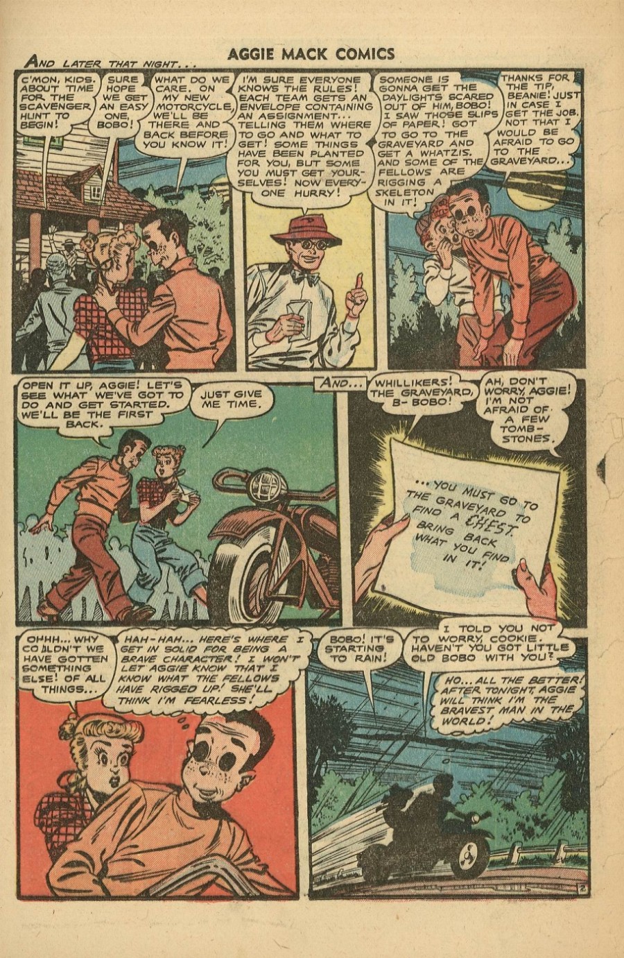 Funny Comic Strips: 'Aggie Mack' | Humoropedia