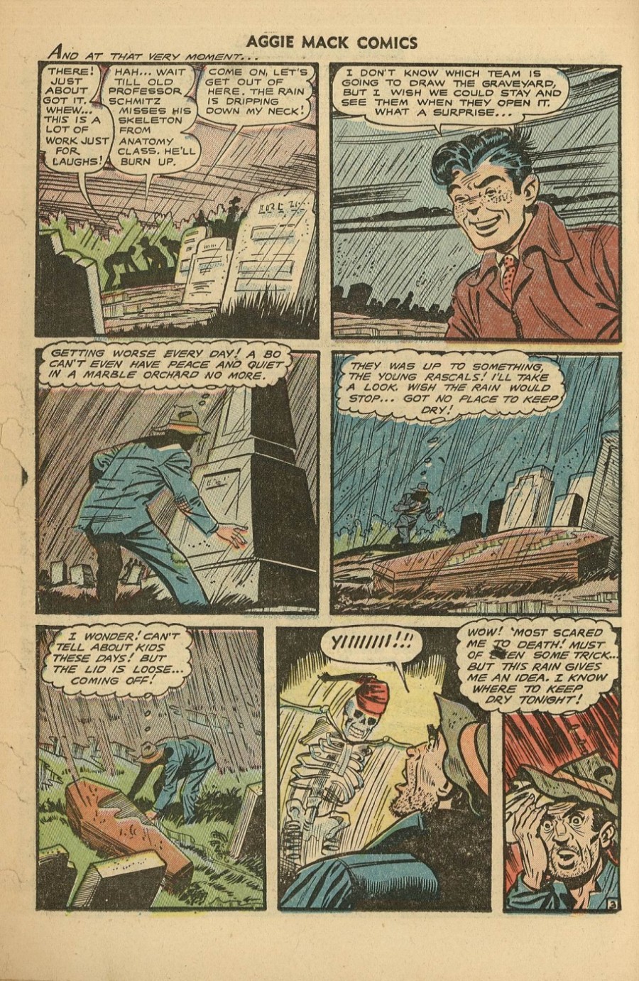 Funny Comic Strips: 'Aggie Mack' | Humoropedia