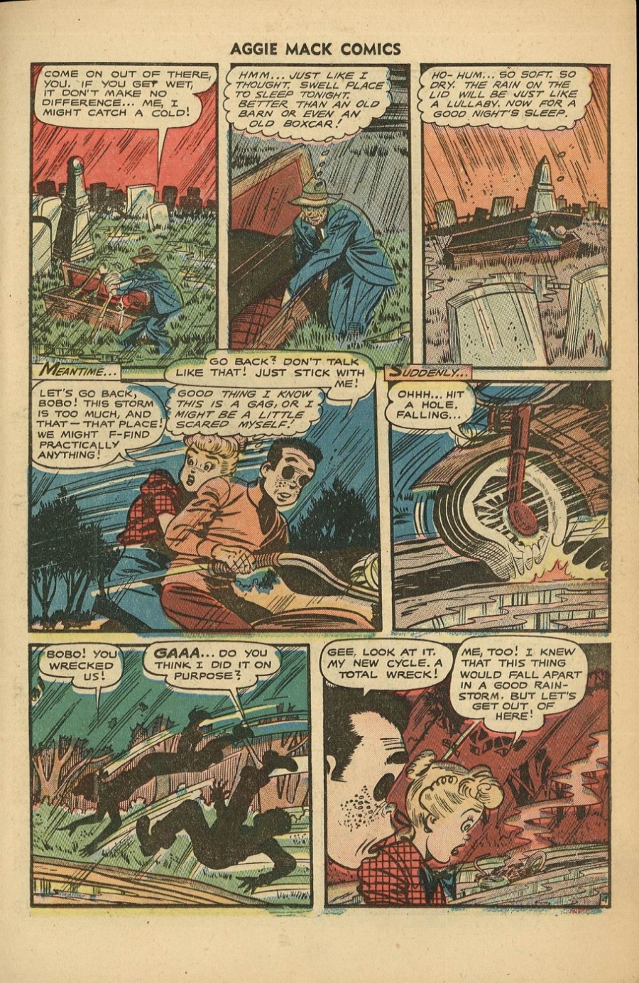 Funny Comic Strips: 'Aggie Mack' | Humoropedia