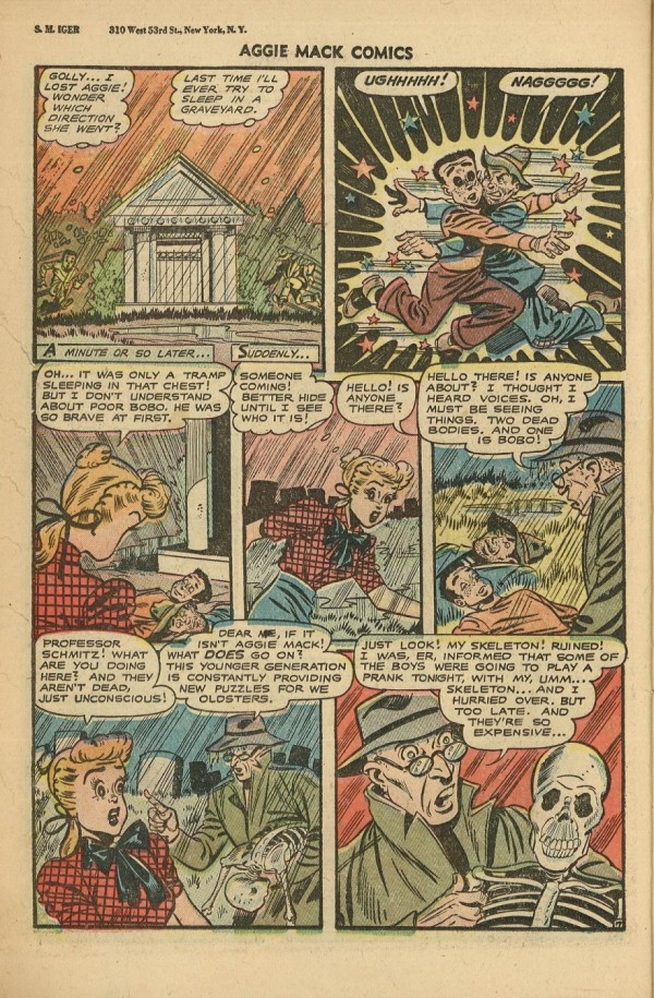 Funny Comic Strips: 'Aggie Mack' | Humoropedia