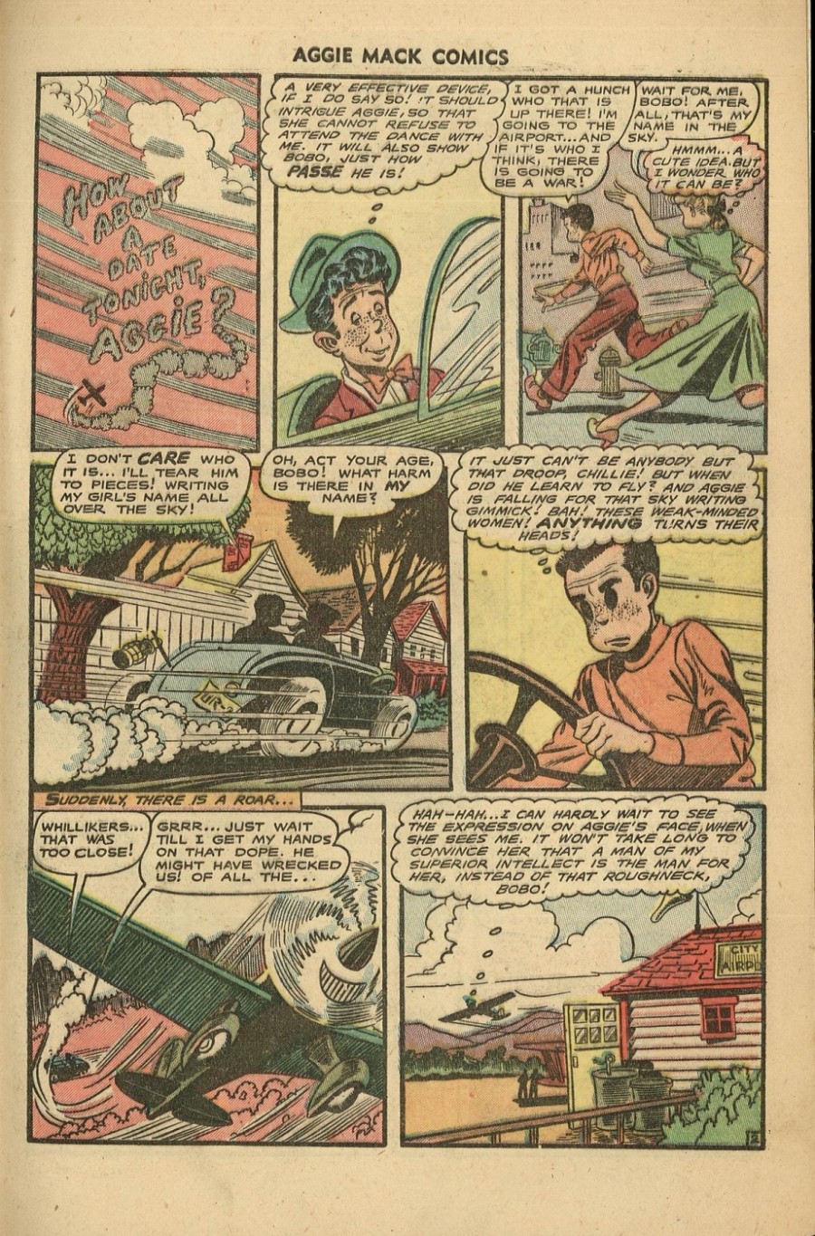 Funny Comic Strips: 'Aggie Mack' | Humoropedia