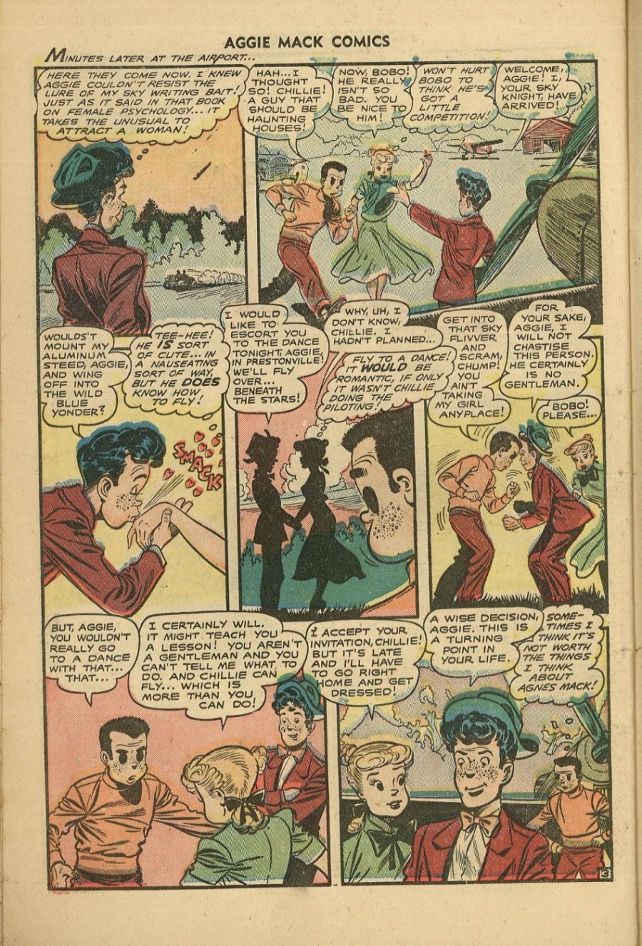 Funny Comic Strips: 'Aggie Mack' | Humoropedia