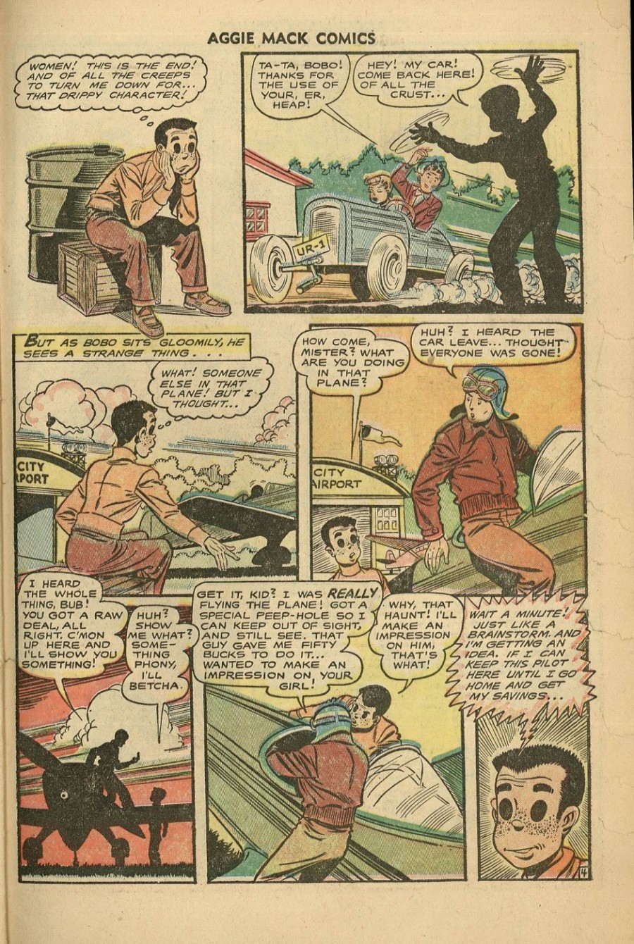 Funny Comic Strips: 'Aggie Mack' | Humoropedia