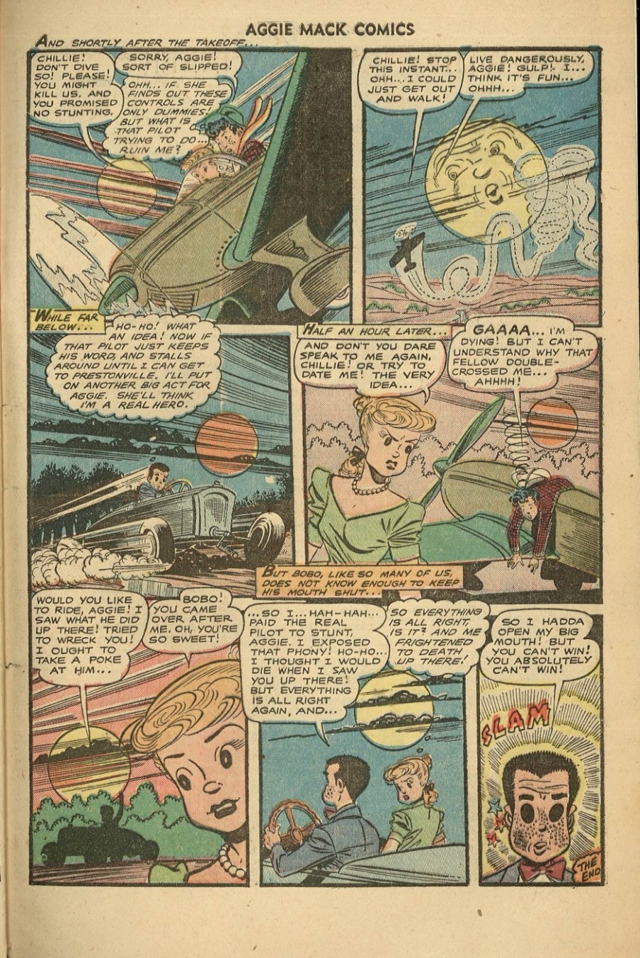 Funny Comic Strips: 'Aggie Mack' | Humoropedia