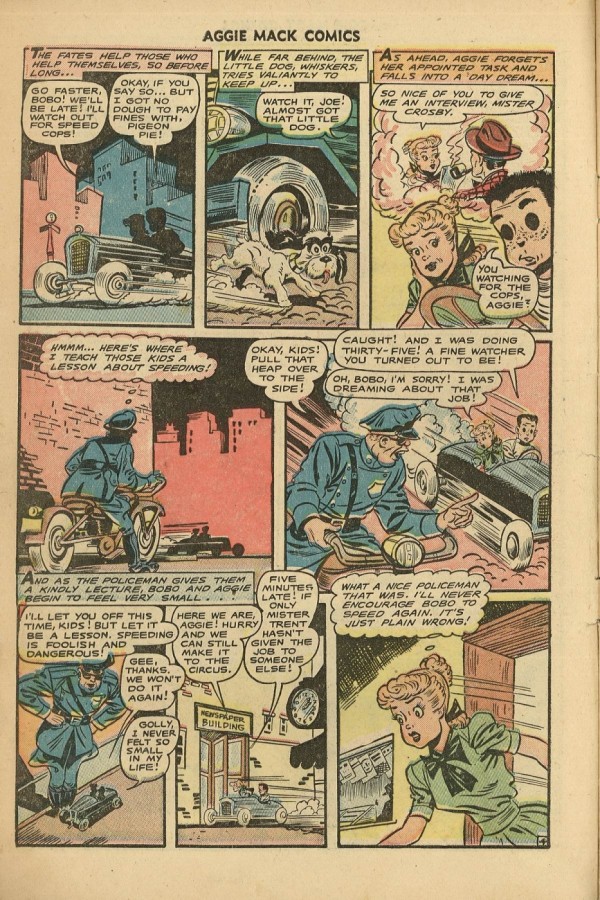 Funny Comic Strips: 'Aggie Mack' | Humoropedia