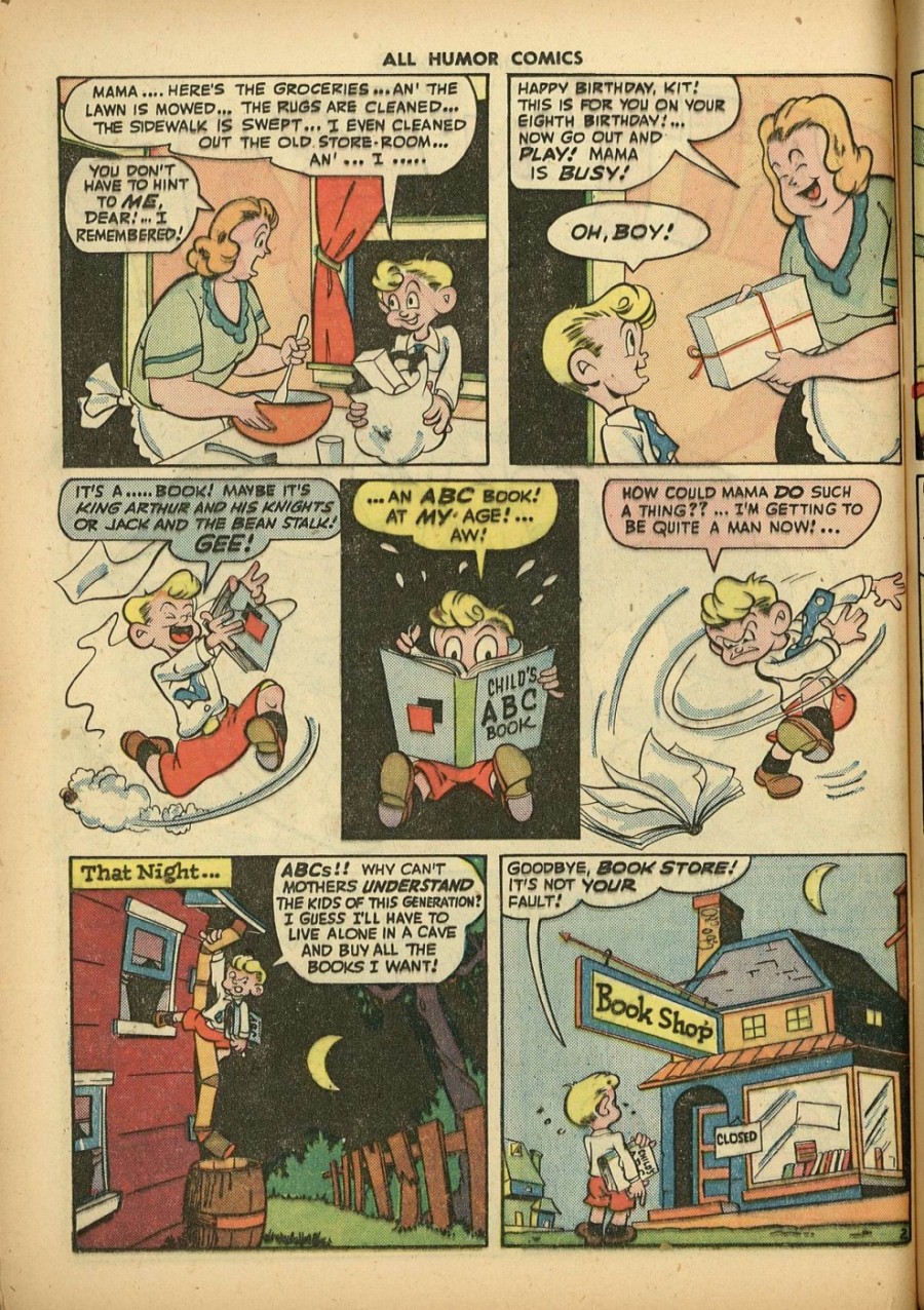 Funny Comic Strips: 'All Humor Comics #1' | Humoropedia