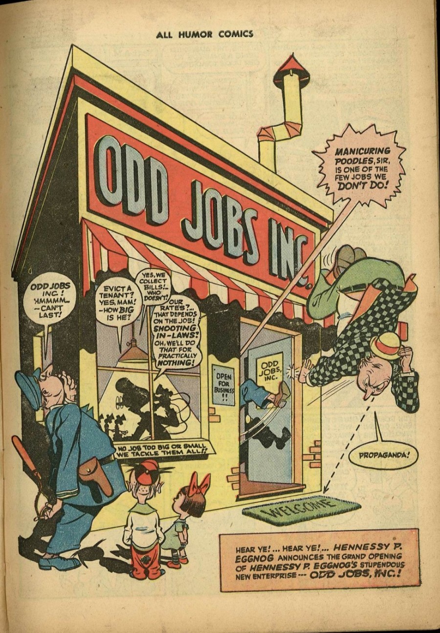 Funny Comic Strips: 'All Humor Comics #1' | Humoropedia