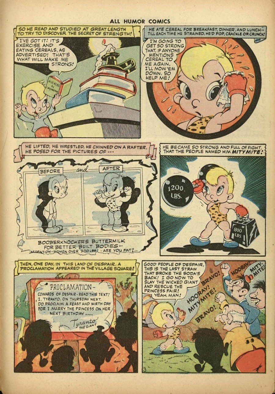 Funny Comic Strips: 'All Humor Comics #1' | Humoropedia