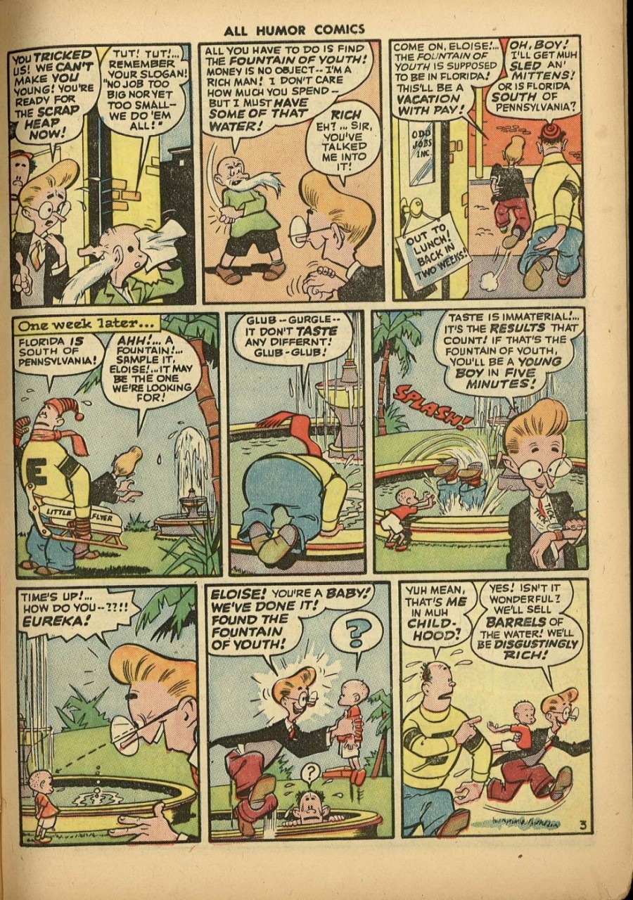 Funny Comic Strips: 'All Humor Comics #1' | Humoropedia