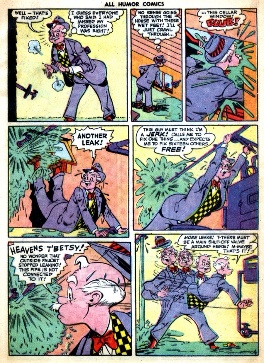 Funny Comic Strips: 'All Humor Comics #4' | Humoropedia