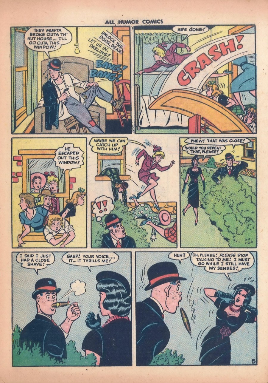 Laugh at All Humor Comics #9