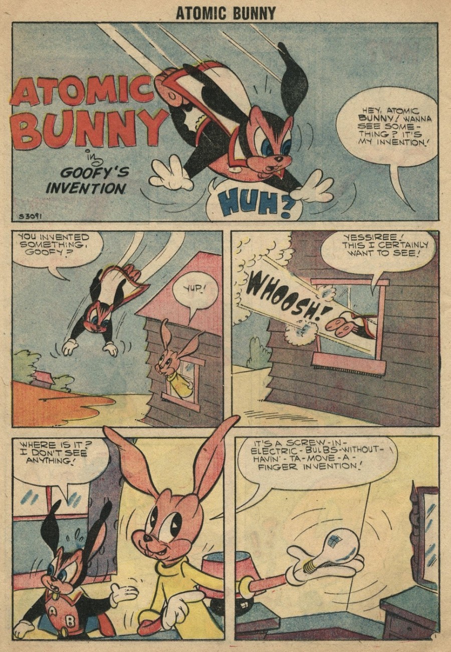 Funny Comic Strips: Atomic Bunny #1 | Laugh Out Loud