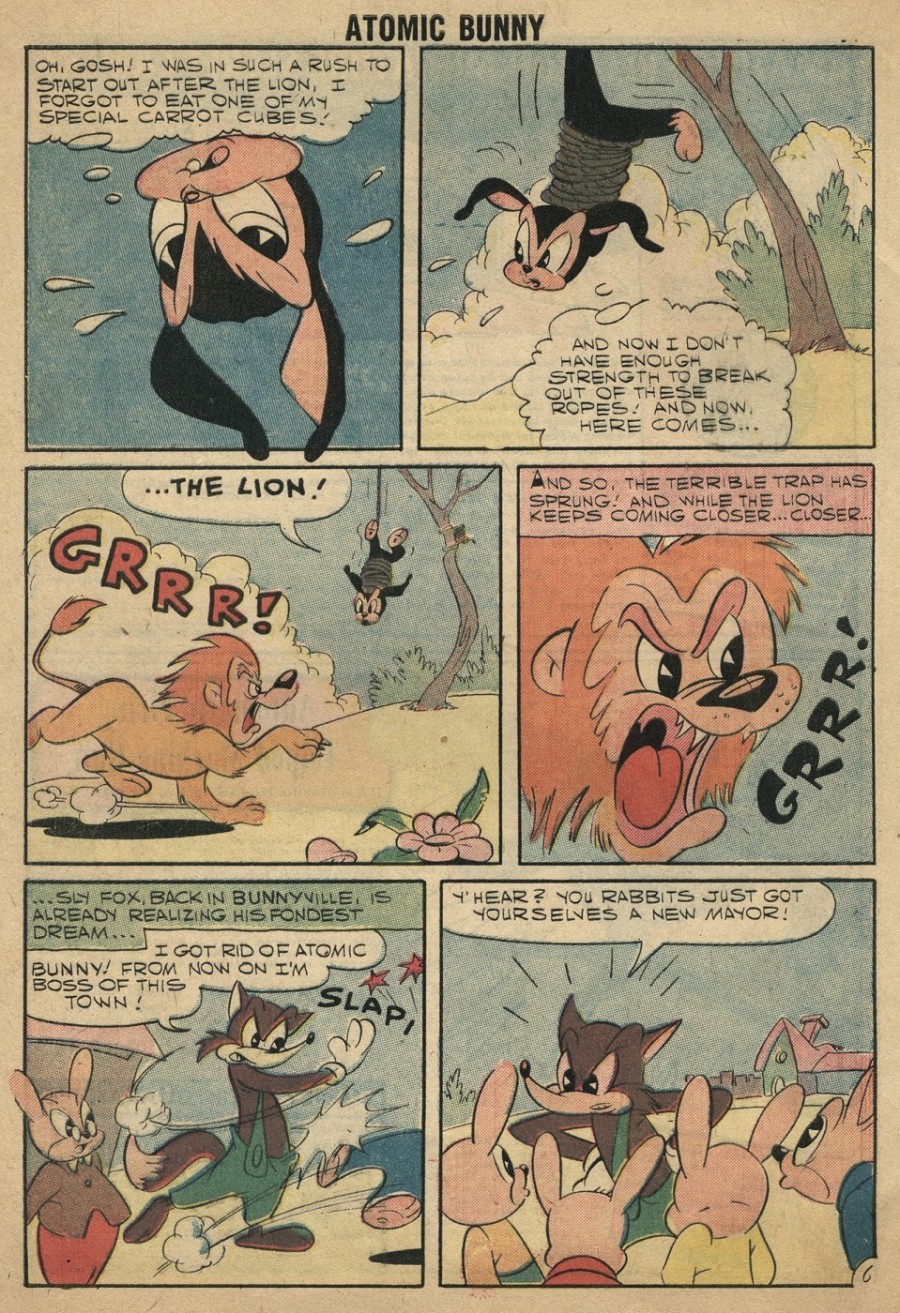 Funny Comic Strips: Atomic Bunny #1 | Laugh Out Loud
