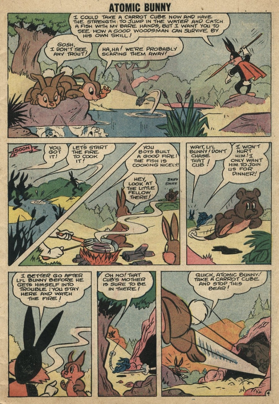 Funny Comic Strips: Atomic Bunny #1 | Laugh Out Loud