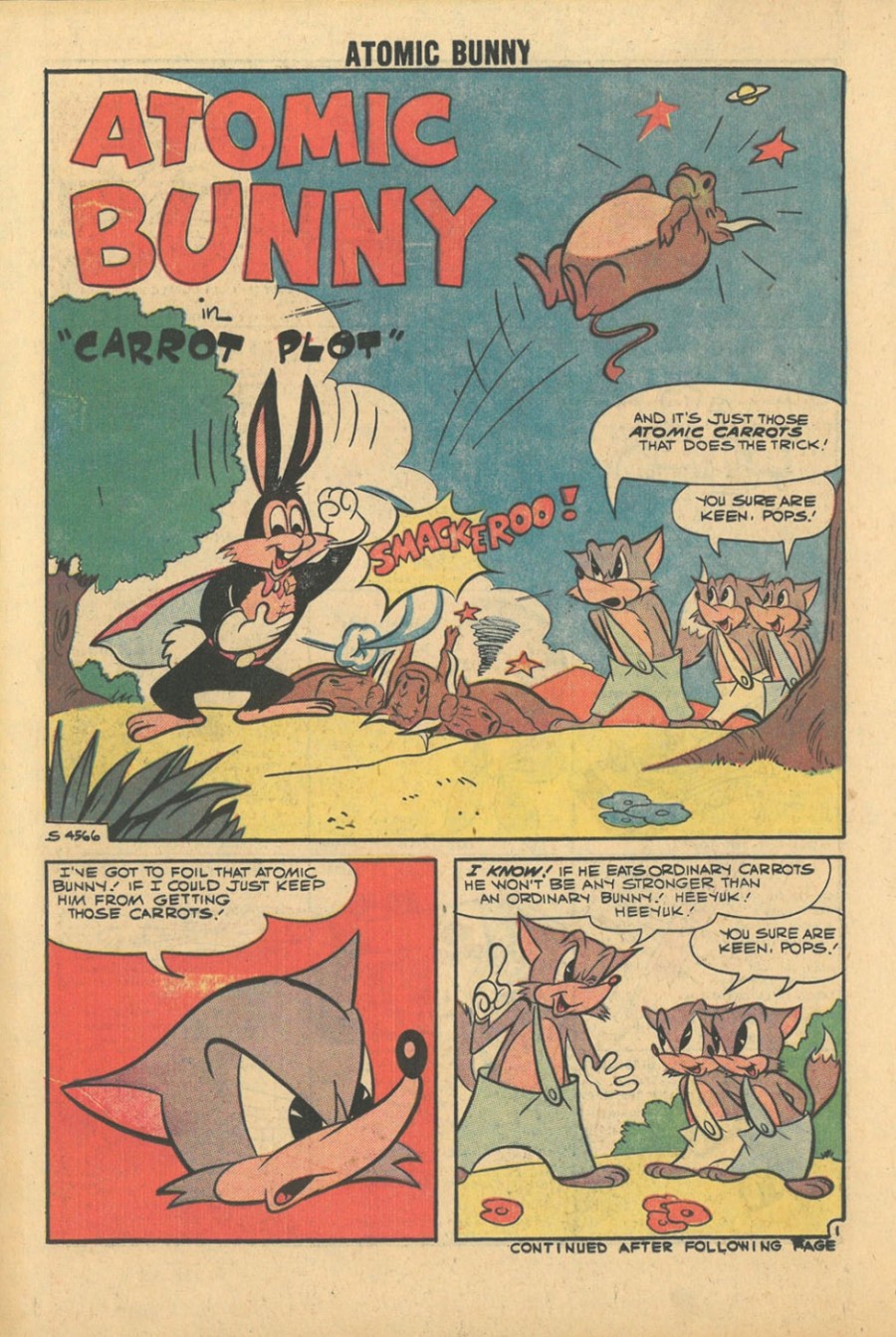 Comic Strips: Atomic Bunny #2 | Humoropedia