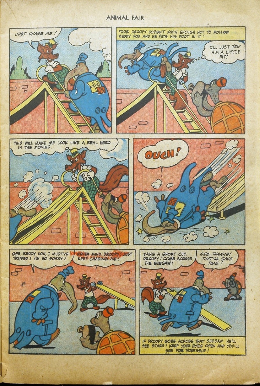 Funny Comic Strips: Animal Fair #1 | Laugh Out Loud