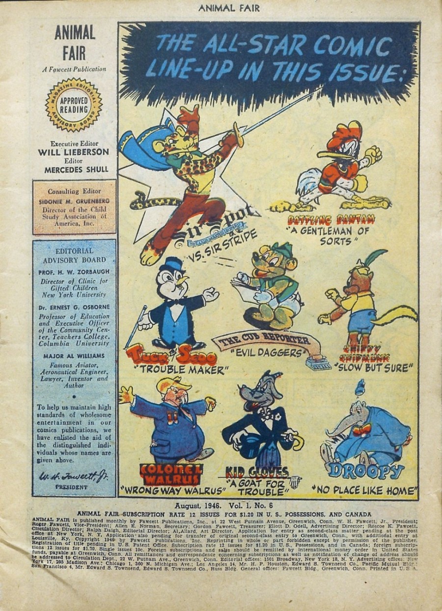 Funny Comic Strips: Animal Fair #2 | Laugh Out Loud