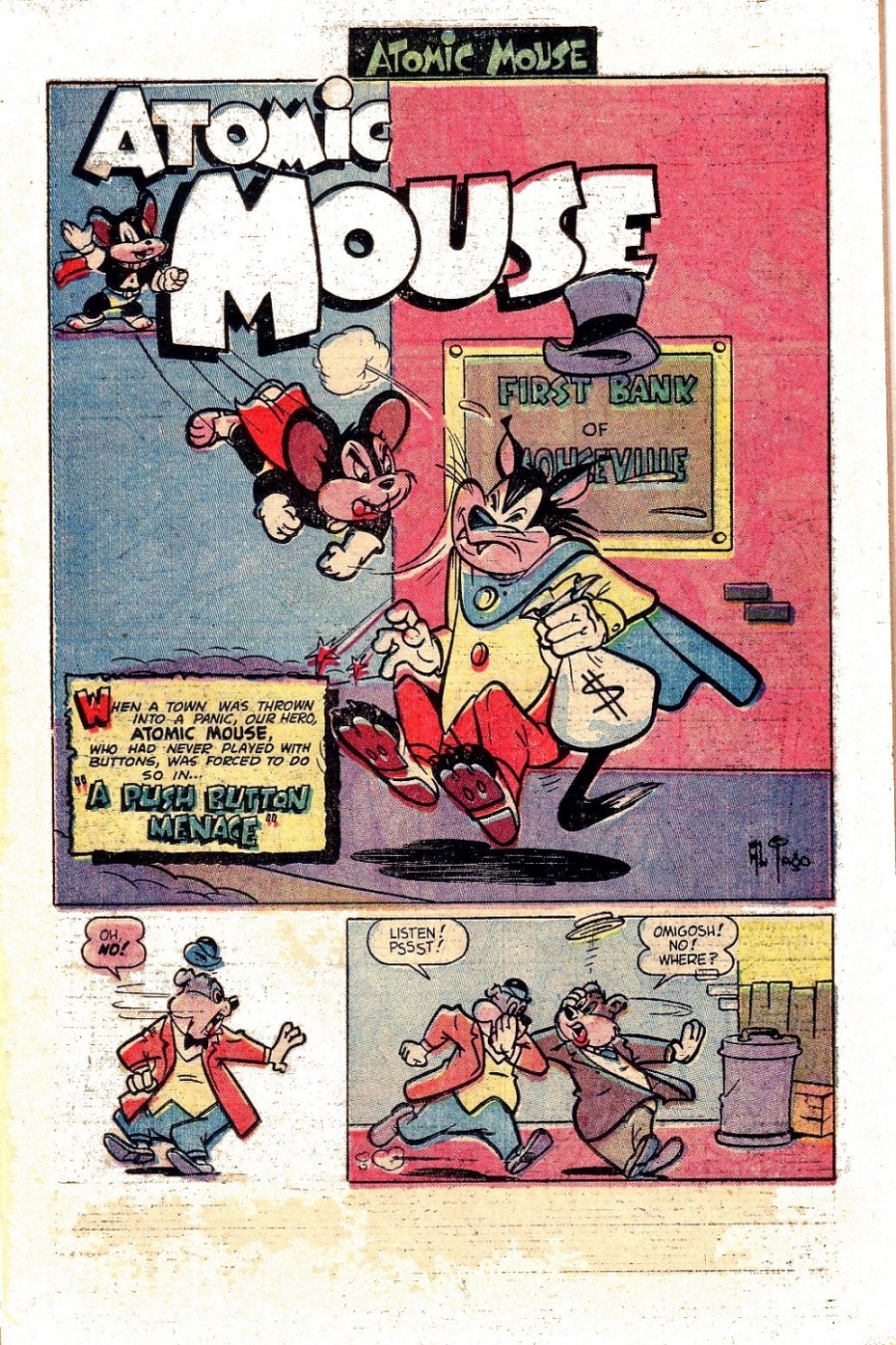 Atomic Mouse Comics #1 | Funny Comics | Humoropedia