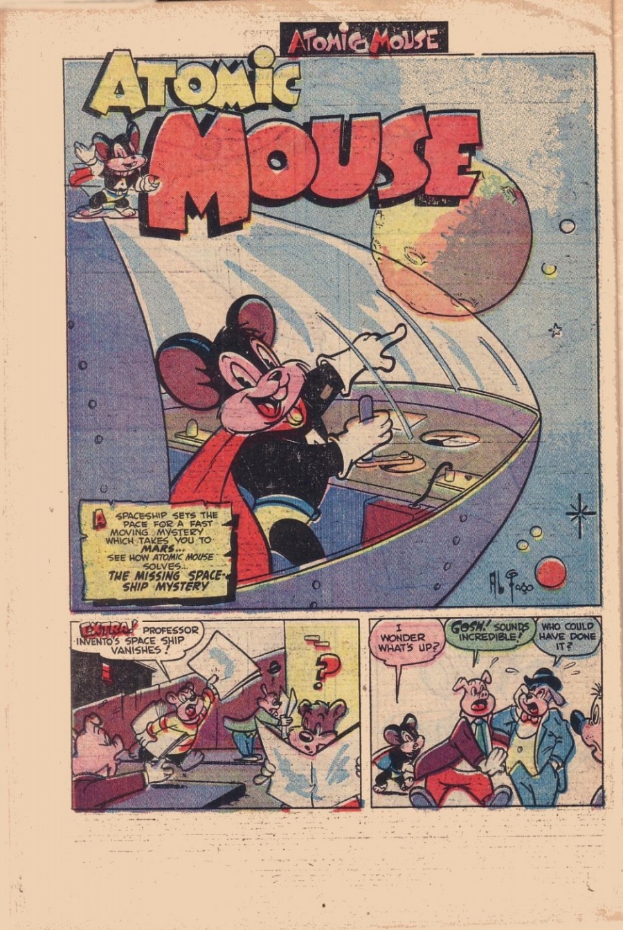 Atomic Mouse Comics #1 | Funny Comics | Humoropedia