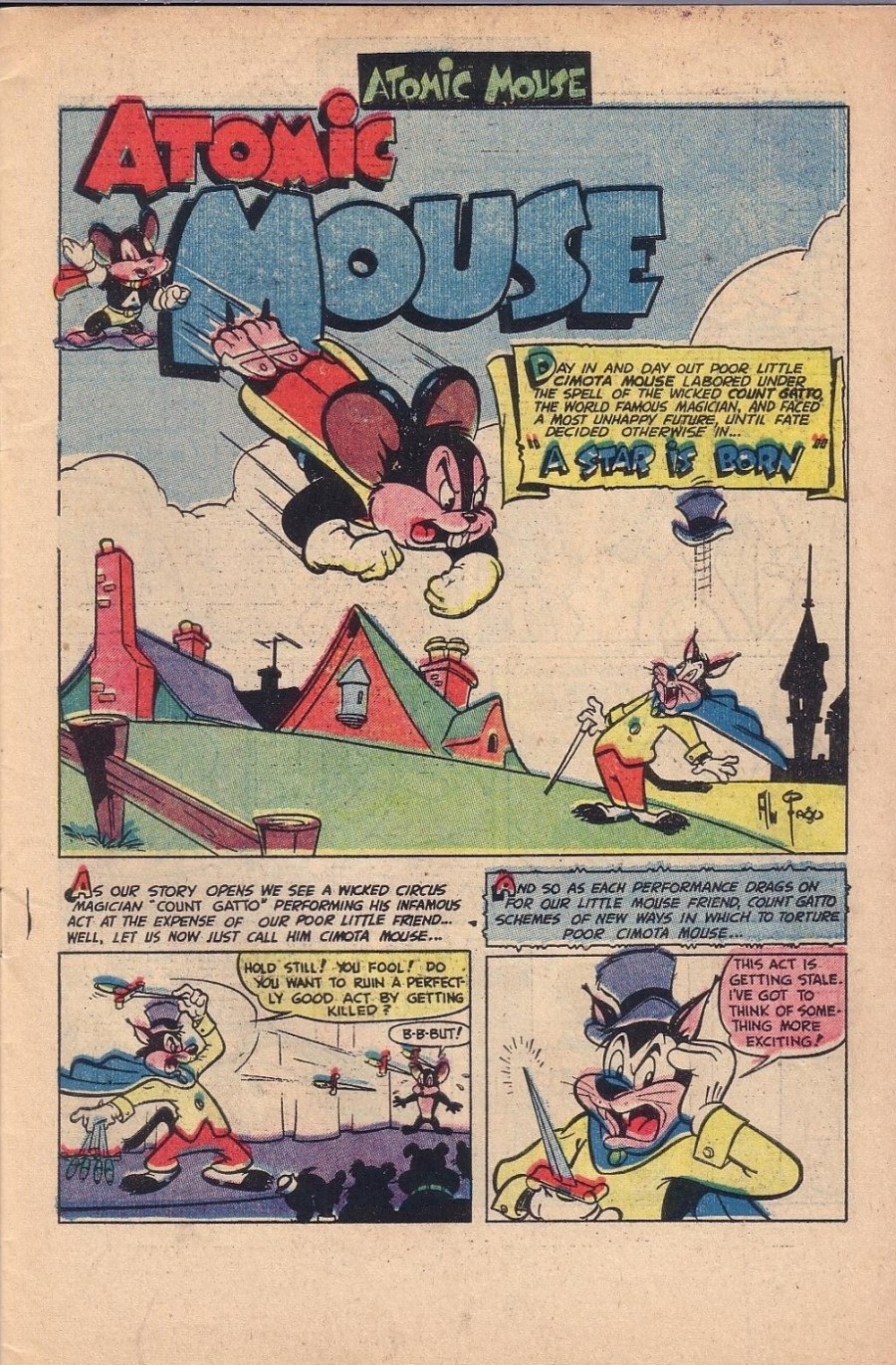 Atomic Mouse Comics #1 | Funny Comics | Humoropedia