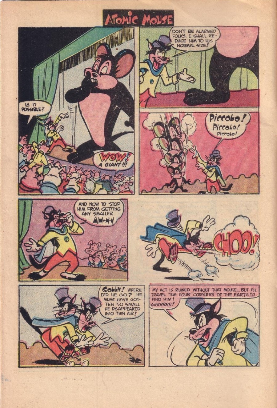 Atomic Mouse Comics #1 | Funny Comics | Humoropedia