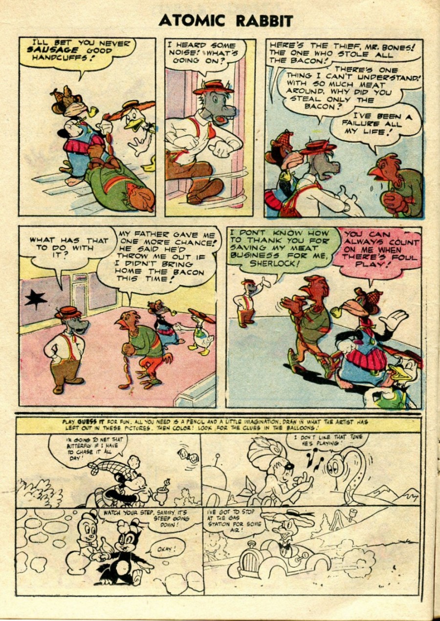 Laugh at Atomic Rabbit Comics #1