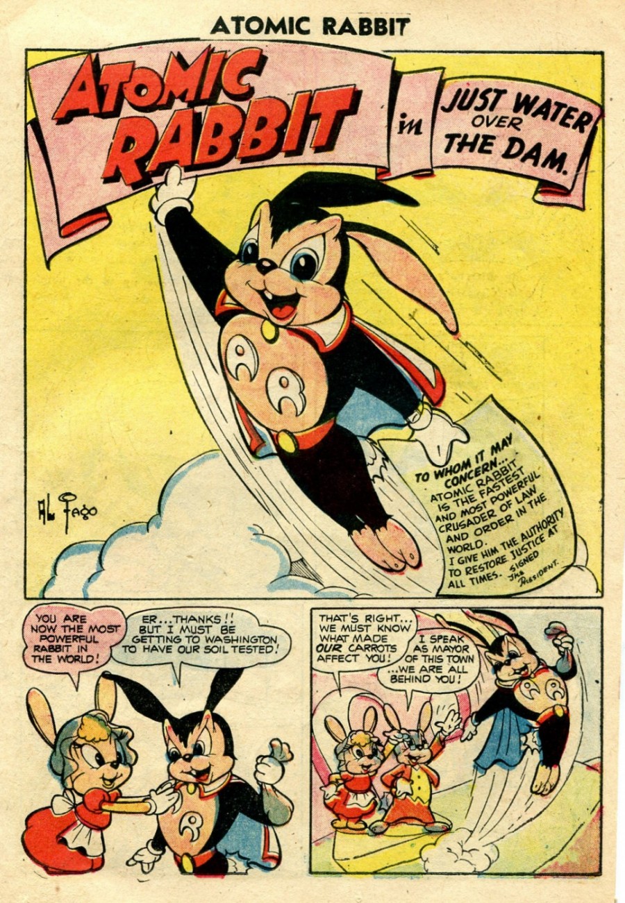 Laugh at Atomic Rabbit Comics #1