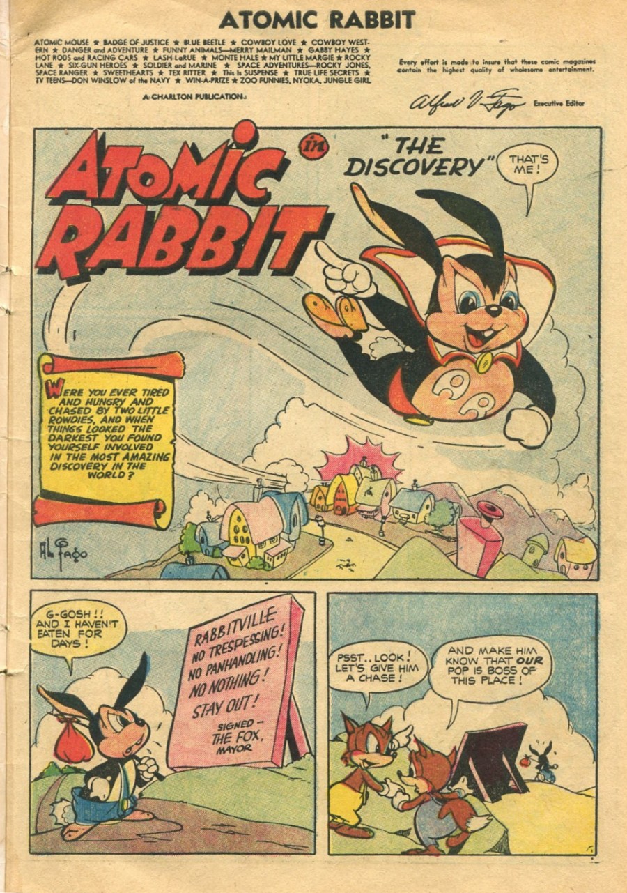 Laugh at Atomic Rabbit Comics #1