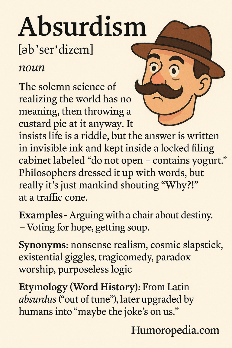 Absurdism Definition: The Universe’s Practical Joke Without a Punchline ...